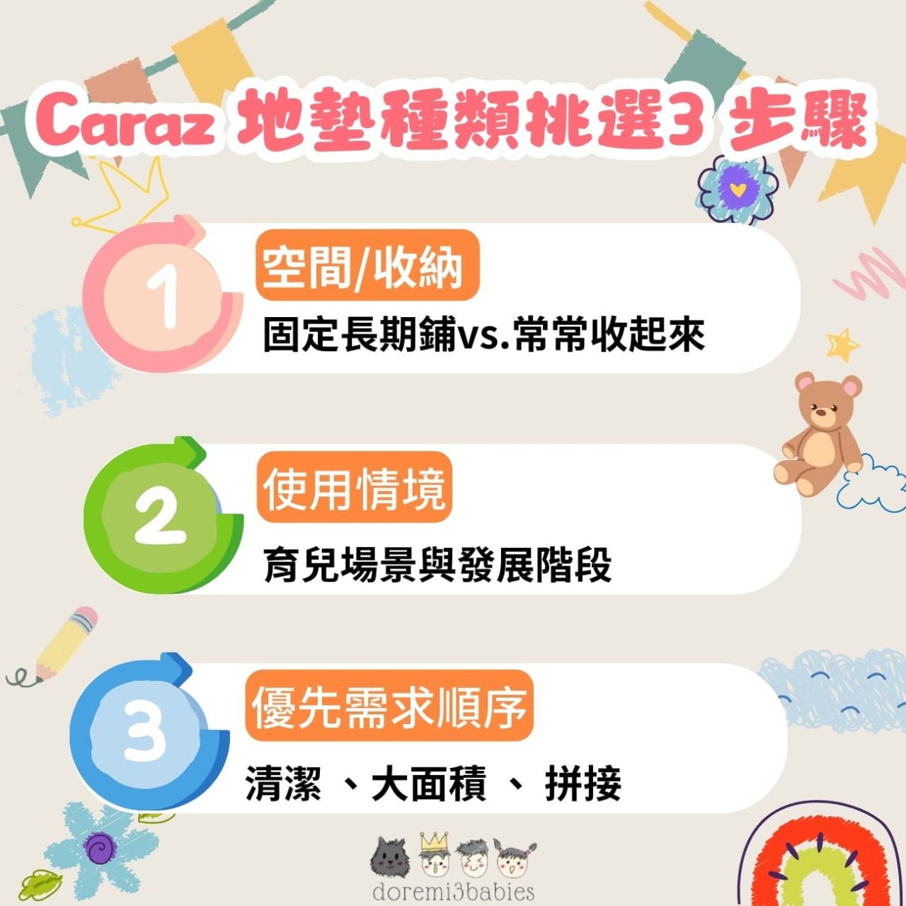 【韓國Caraz地墊種類指南】一文搞懂 Caraz 地墊 5 大系列差異與適合族群